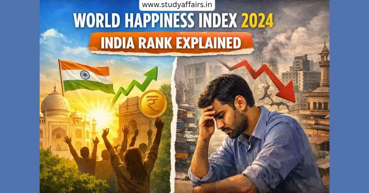 World Happiness Index 2024 India Rank Explained in Detail